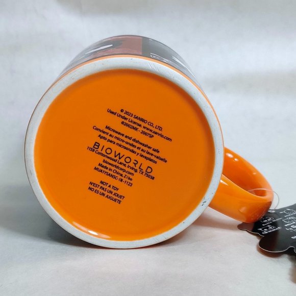 Bioworld | Dining | Sanrio Hello Kitty X Naruto Mug Orange Anime 2 Oz ...